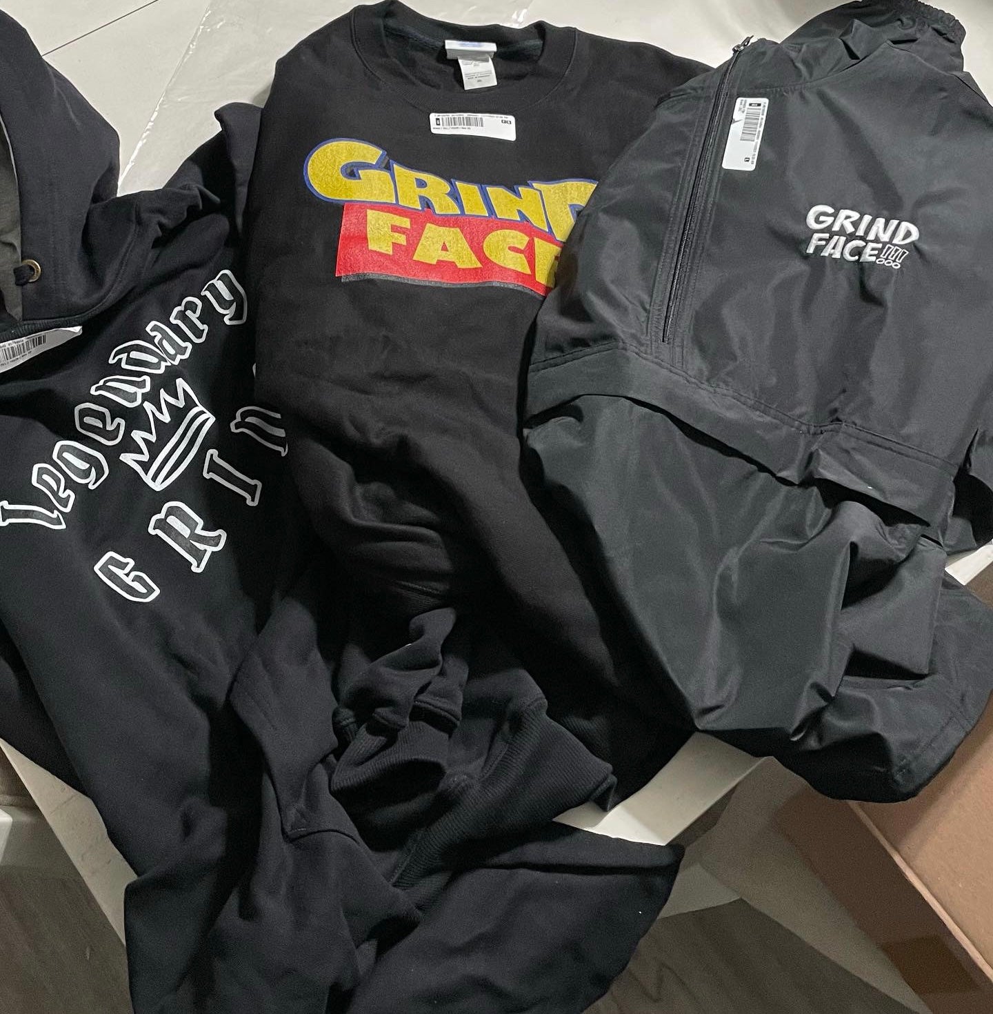 Hoodies, Crewnecks & Jackets – GrindFace Apparel